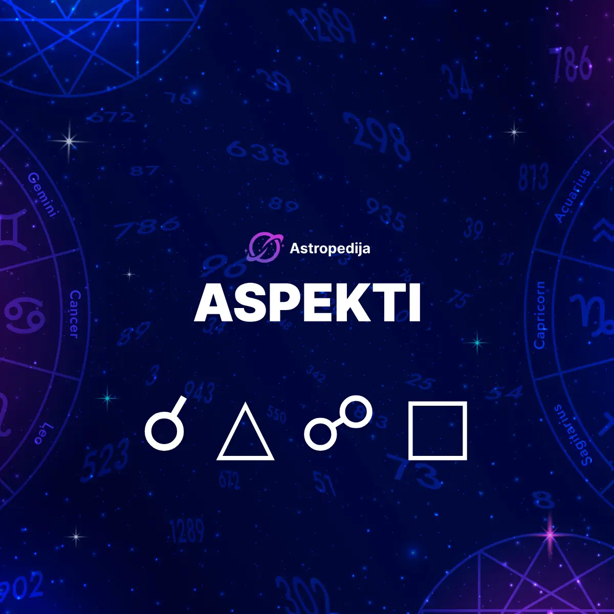 Aspekti astrologija - Astrološki aspekti značenje
